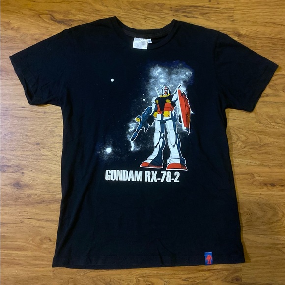 gundam wing | Shirts | Vintage Gundam Wing T Shirt Rx782 S Anime Mecha ...